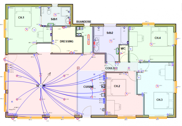 Logiciel pieuvres électriques et fluides | DESA